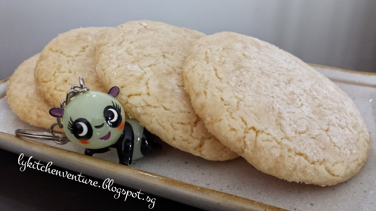 LY's Kitchen Ventures: Guang Su Bing or Kong Soh Peng （光酥饼）